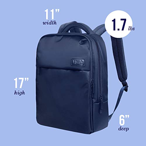 Lipault - Plume Business Backpack - 15" Laptop Over Shoulder Purse Bag for Women - Navy