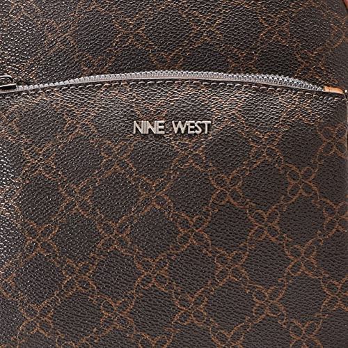 Nine West Sloane Backpack Brown Logo One Size