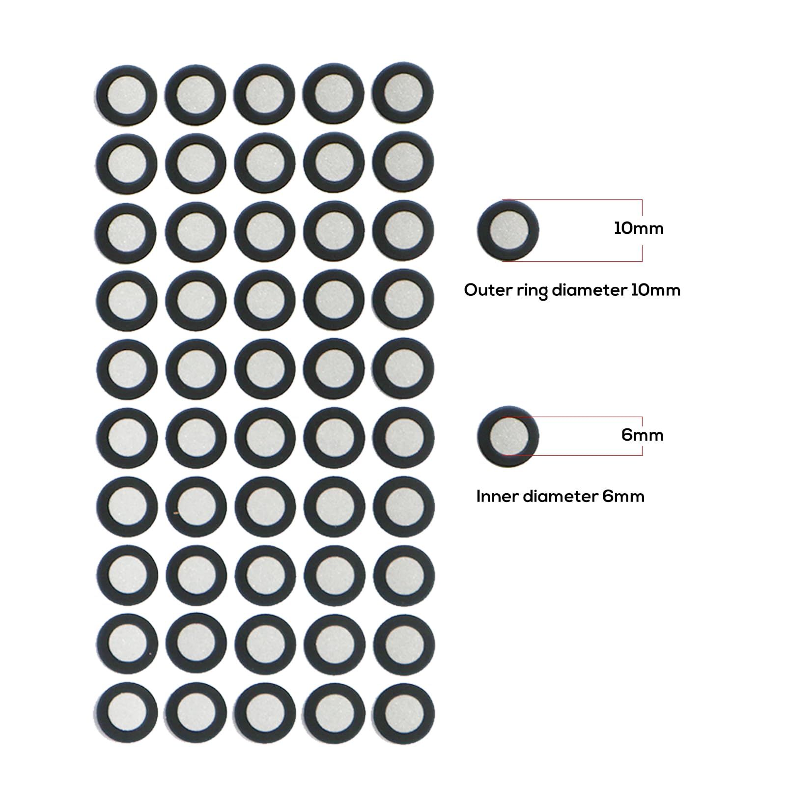 6.0mm 3D Scanning Markers for 3D Scanner, Accurate Tracking Dots, Reference Point Markers, and Diffuse Reflection for Precise Optical Tracking and 3D Scanning(200 Per Pack)