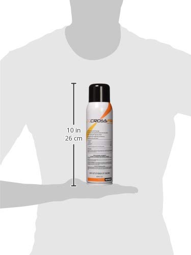 Nuvan ProStrips (Pack of 12 Strips with 12 Cages) & MGK 1977 Crossfire Insecticide Aerosol, 17oz, Cream