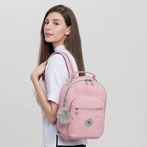 Kipling Seoul Small Tablet Backpack Bridal Rose