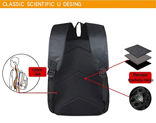 Mayooni Kids Back to School Book Bag Cristiano Ronaldo Lightweight Travel Daypack Laptop Backpack for School