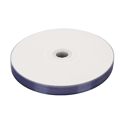JERYS Blank DVD R, Sturdy PC Recordable 16X High Speed 4.7GB Capacity Widely Compatible Long Storage Life DVD R Blank Disc for Business (10PCS)