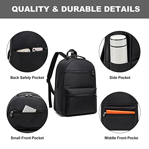 Gooday Business Travel Laptop Backpack for Men & Women,Nylon Waterproof Fabric Protects Laptop