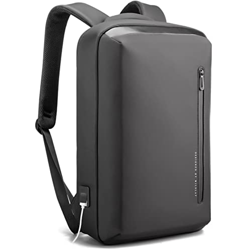 WILSLAT Laptop Backpack for Men Business Professional Anti Theft Slim Durable Laptops Backpack with USB Charger, College School Computer Bag Fits 15.6 Inch Laptop and Notebook
