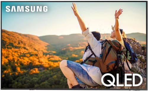 SAMSUNG QN55Q80CAFXZA 55 Inch 4K QLED Direct Full Array with Dolby Smart TV with a BAR-300 5.0ch Soundbar with MultiBeam Sound and Dolby Atmos (2023)(USED)