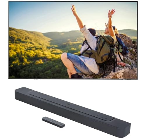 SAMSUNG QN55Q80CAFXZA 55 Inch 4K QLED Direct Full Array with Dolby Smart TV with a BAR-300 5.0ch Soundbar with MultiBeam Sound and Dolby Atmos (2023)(USED)