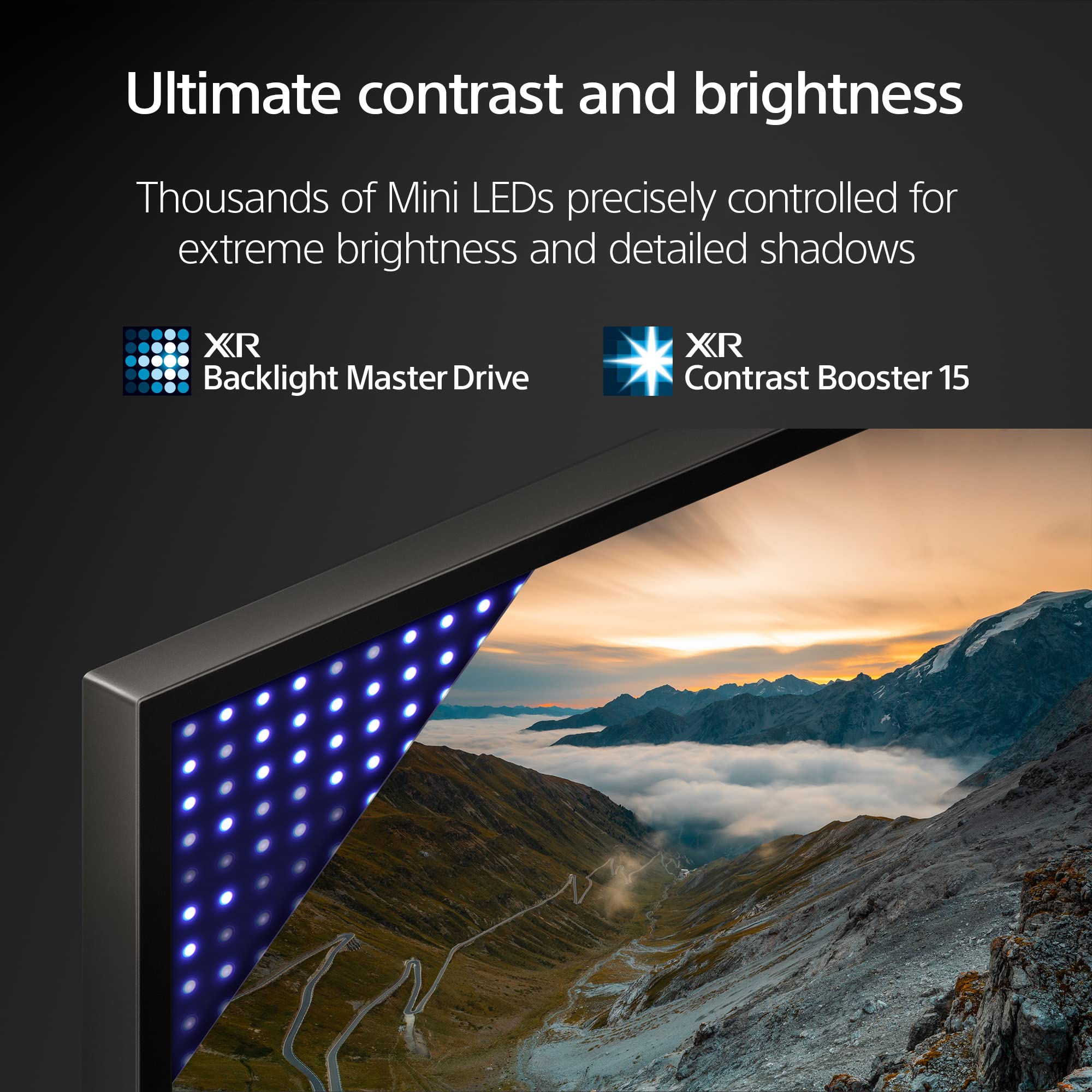 Sony XR65X93L 65 Inch 4K Mini LED Smart Google TV with PS5 Features with an Additional 4 Year Coverage (2023)(USED)