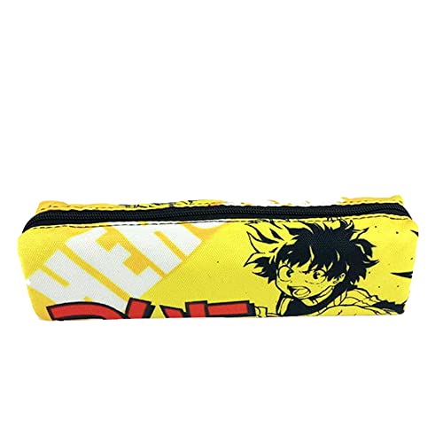 blackniuniu MHA Backpack Izuku Midoriya Backpack BNHA Backpack My Hero Backpack with Izuku Journal Notebook, Green, Large