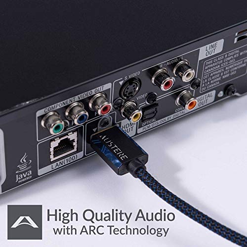 SAMSUNG QN55QN85CAFXZA 55 Inch 4K Neo QLED Smart TV with Dolby Atmos with a 5S-4KHD2-2.5M V-Series 2.5m Premium 4K HDR HDMI Braided Cable (2023)(USED)