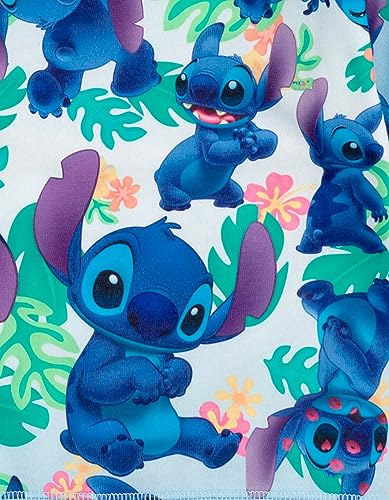 Disney Lilo & Stitch Little Girls Fleece Pullover Hoodie Blue 6