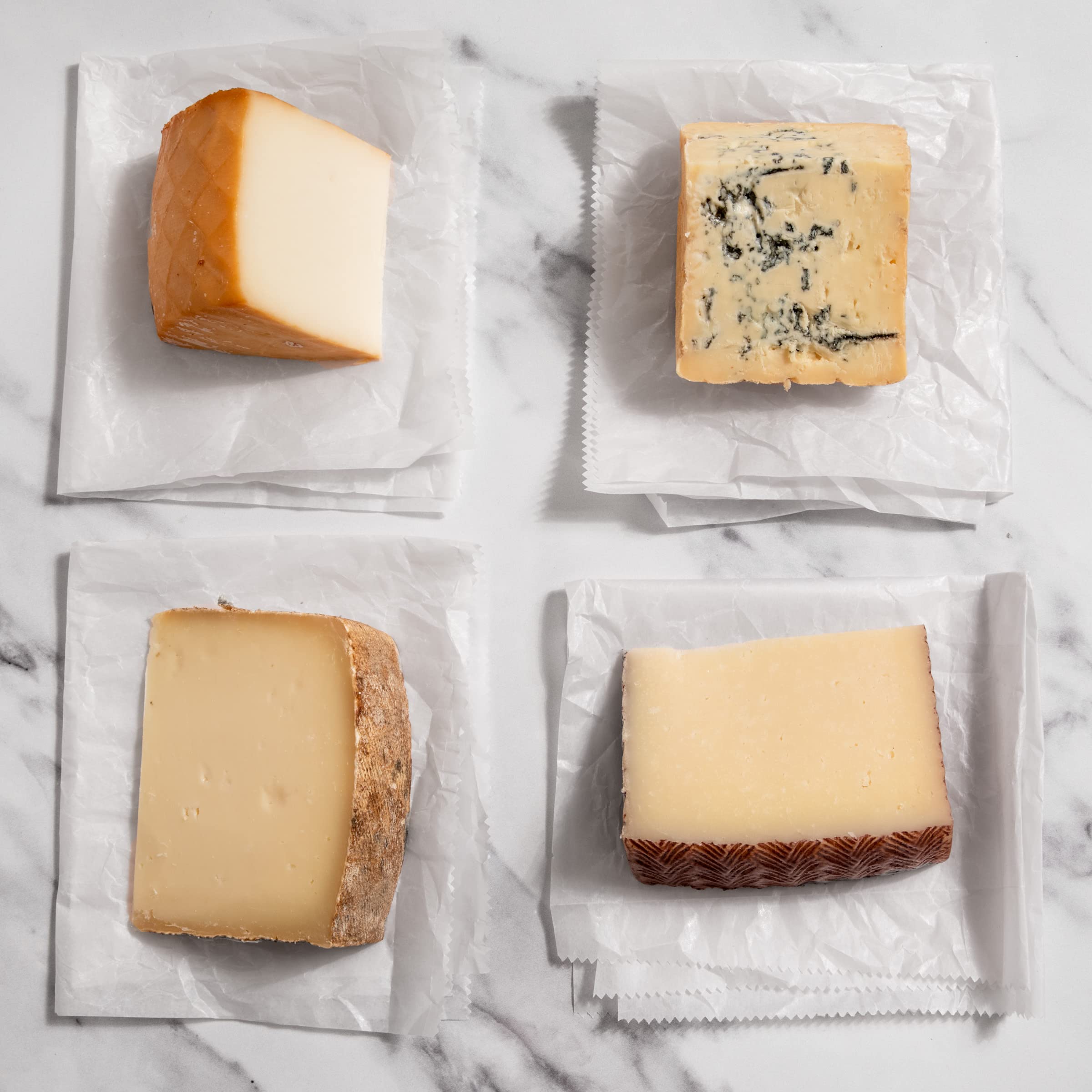 igourmet Delightful Spanish Cheese Assortment - Gourmet Sampler with Zamorano, Smokin' Goat, Los Cameros, and La Peral Blue Cheese - Flavors of Spain, Perfect Pairings - Artisanal Cheese Selection