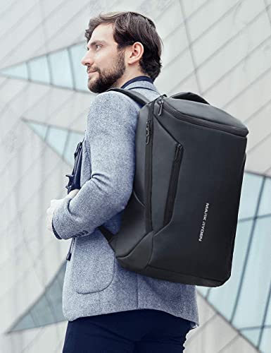 MARK RYDEN Water-proof Business laptop Backpack Fits 17.3'' Laptop&Chest Bag Slim Crossbody Bag Waterproof Cycling Travel Daypack
