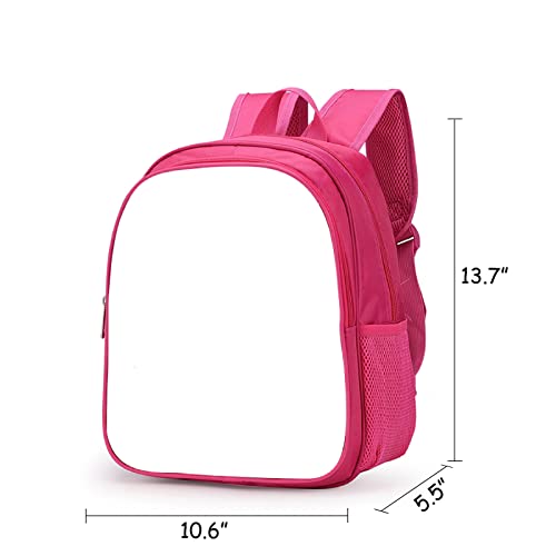 YQSGT New Girls Backpack Pink Backpack Boy Girl Cartoon School Bag Sandwich School Travel Bag