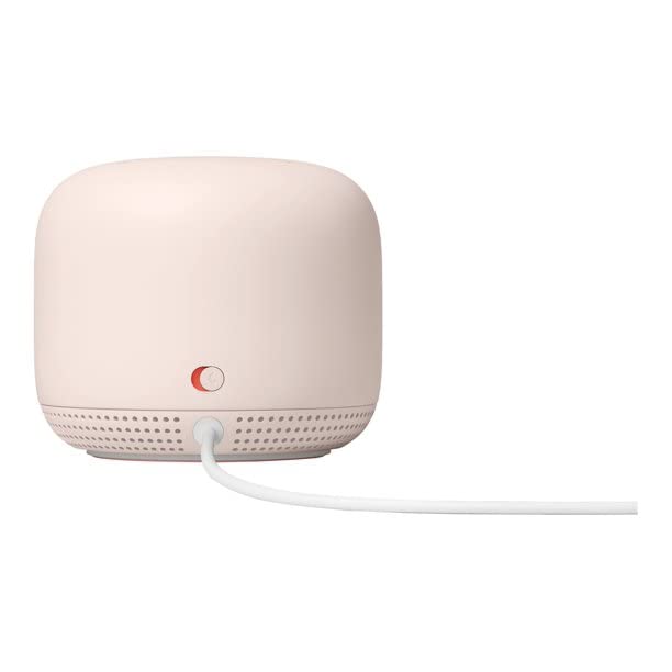 Google Nest WiFi - AC2200 (2nd Generation) Router and Add On Access Point Mesh Wi-Fi System (Add On Access Point ONLY - Router Sold Separately - Mist (Sand) (Renewed)