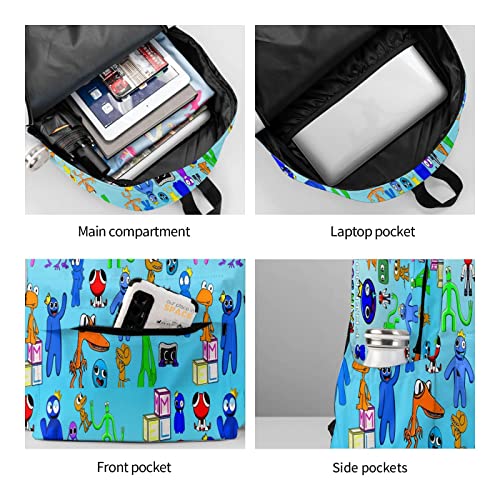 Unisex School Bag Game Bookbag Backpack Teen Girls Boys 3d Printed Daypack Travel Computer Bags Game Fans Gift