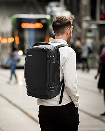 tomtoc Bundle Set Travel Backpack 40L & Electronic Organizer Accessory Tech Pouch