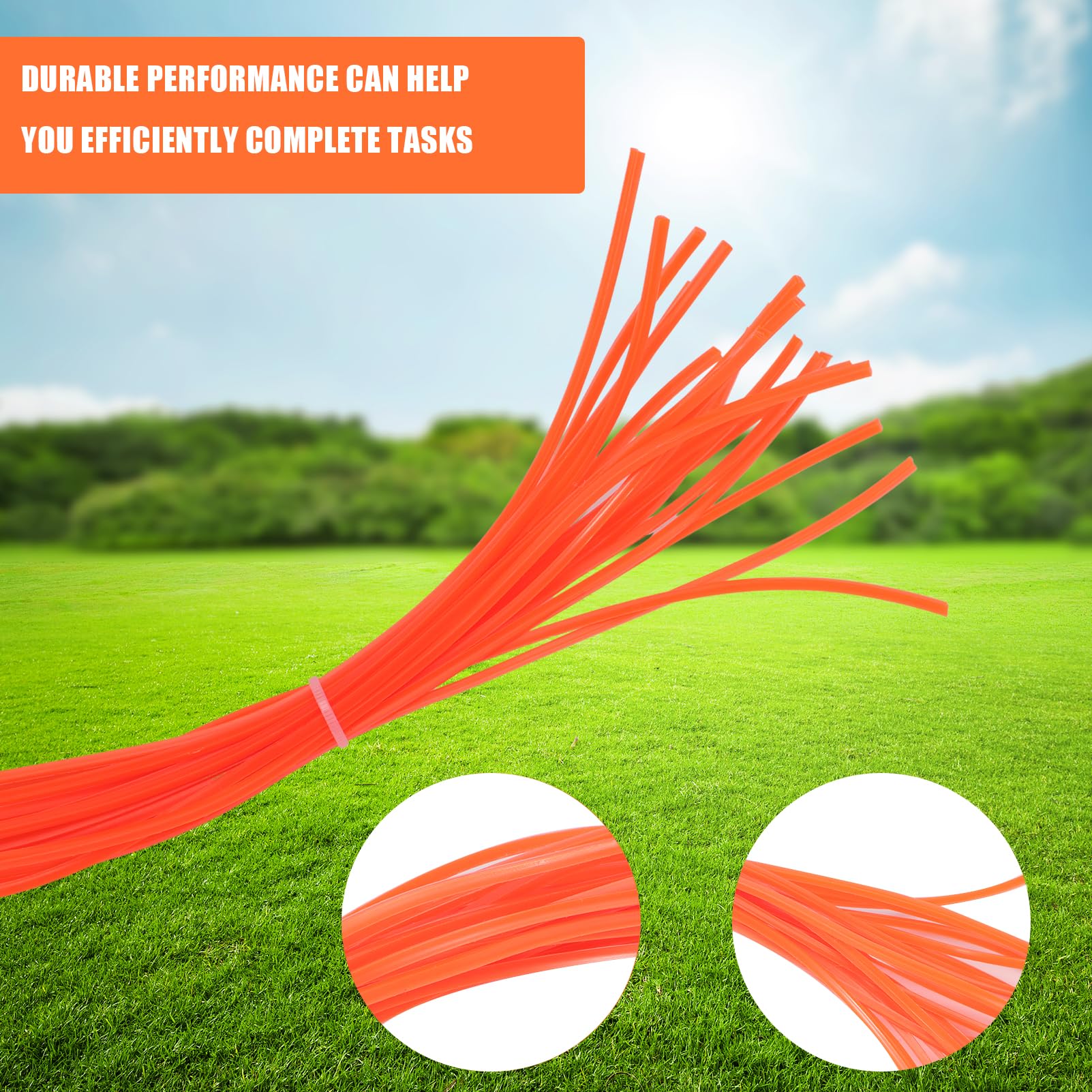 490-040-C035 Replaces 731-10080 and 734-0112 Trimmer Lines,Compatible with Cub Cadet and Remington Walk-Behind Wheeled String Trimers. Includes 20 pre-cut .155 in. dia. x 18.5 in. long trim lines.