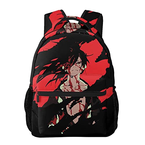 Anime Dororo Laptop Backpack College Bookbag Travel Casual Daypack Boys Girls