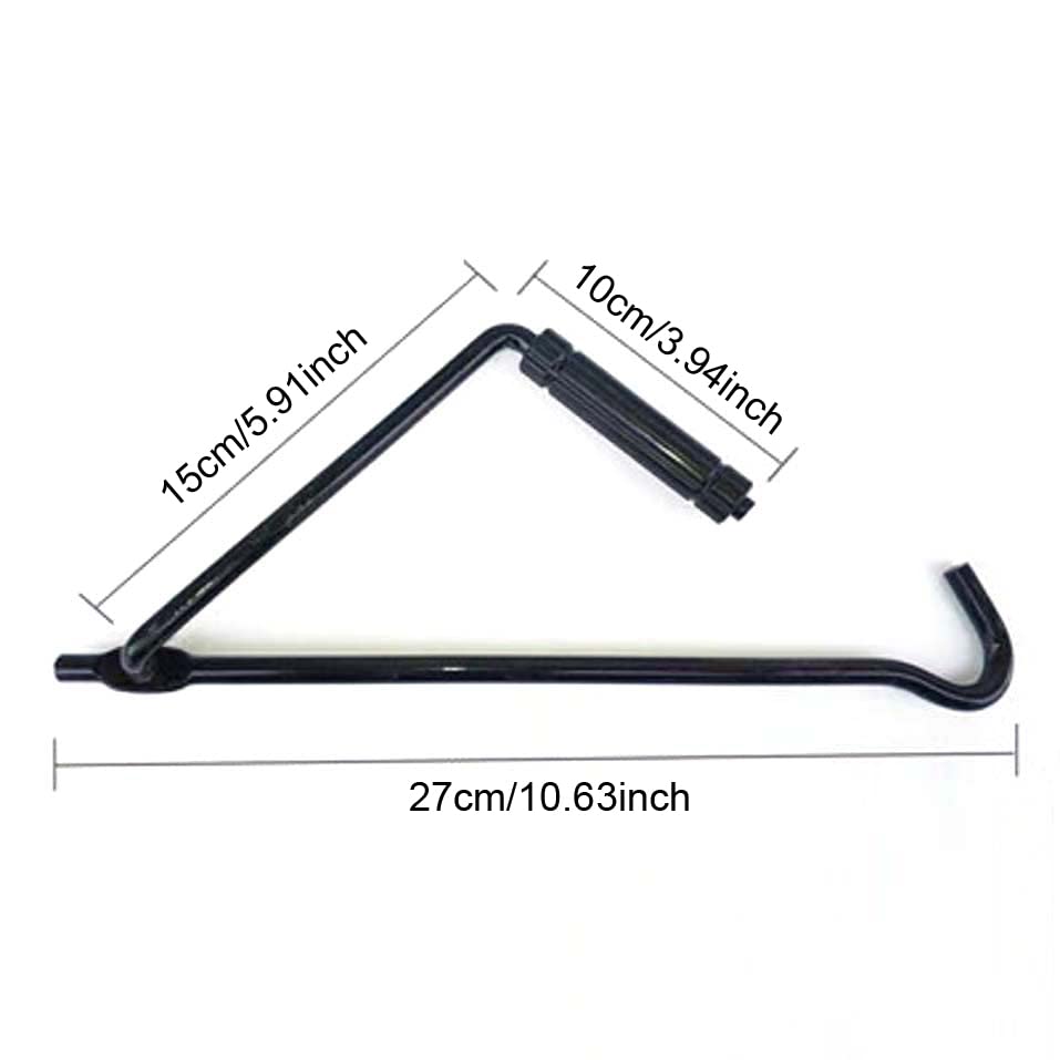 TorSor 2 Pack Car Scissor Jack Crank Handle Replacement Labor-Saving Quick Lug Handle Instead of Jack Ratchet Wrench for Car Jack Kit Scissor Lift Jack Emergency Tire Changing Jacks