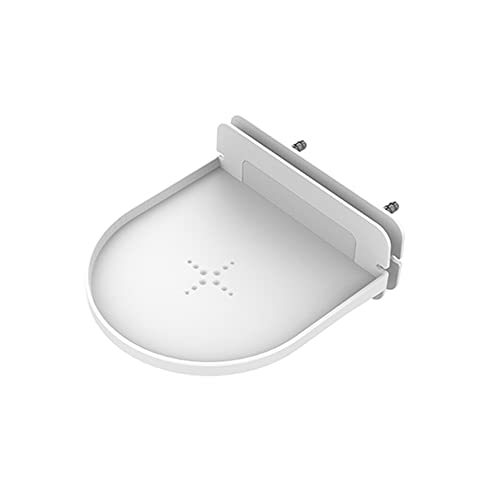 Router Wall Mount Bracket Stand Holder for Home Mesh WiFi System Support for Tenda Nova Linksys Velop TP-Link D-Link for Google Nest WiFi Router (White)