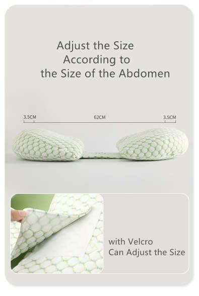 Pregnancy Pillows for Sleeping, Adjustable Pregnancy Body Pillow Prenatal and Postnatal Positioning, Support for Back, Legs, Belly, HIPS, Maternity Pillow with Removeable Cover
