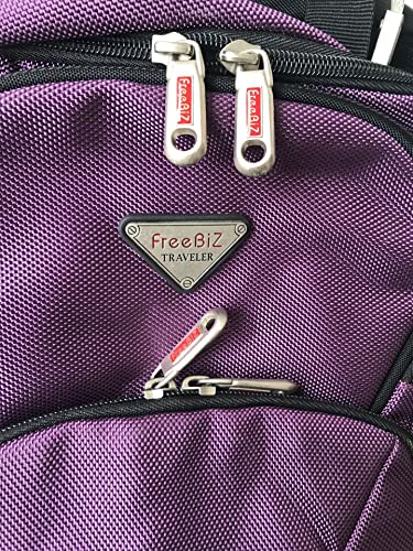 FreeBiz Laptop Backpack 19 Inch, Gaming Laptops Back Pack for 19.5,18, 18.4 Macbook Notebook Computer for Man Woman Purple (19 inches, Purple)