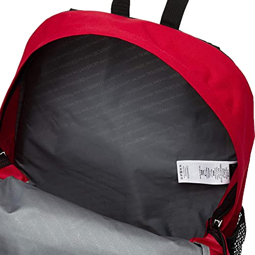JanSport Big Student Backpack (Red Black, One Size)