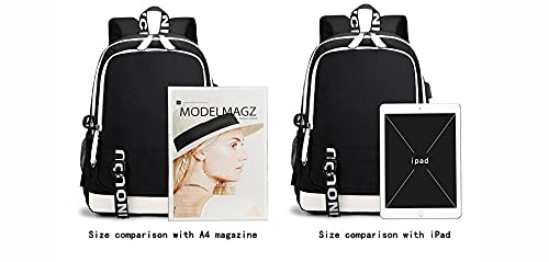 TTBRAND Joyee Hot Game Genshin Impact Cosplay Backpack with USB Charging Port for Teen. (Klee)