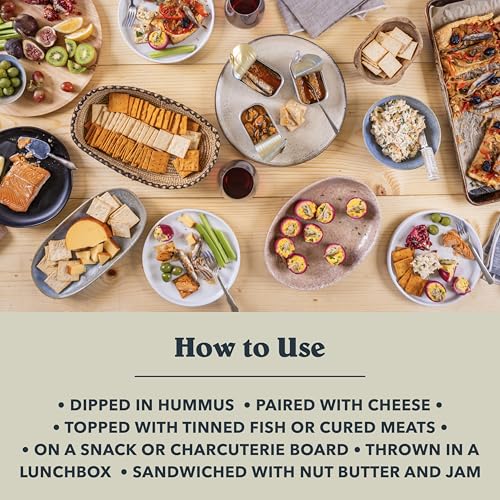 Patagonia Provisions - Sourdough Sea Salt - Certified Organic Crackers - Non-GMO, Plant-Based, No Added Sugar