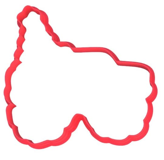 Christmas Holiday Monster Truck Jam Cookie Cutter & Stamp