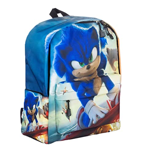 Hicus Blue Backpack, Cartoon Bag for Men(One Size)