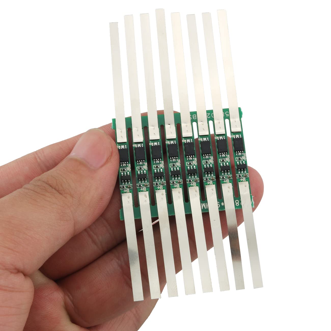FMHXG 12PCS 2A BMS Protection Board for 1S 3.7V 18650 Li-ion Lithium Battery Cell Kit, DW01+8205