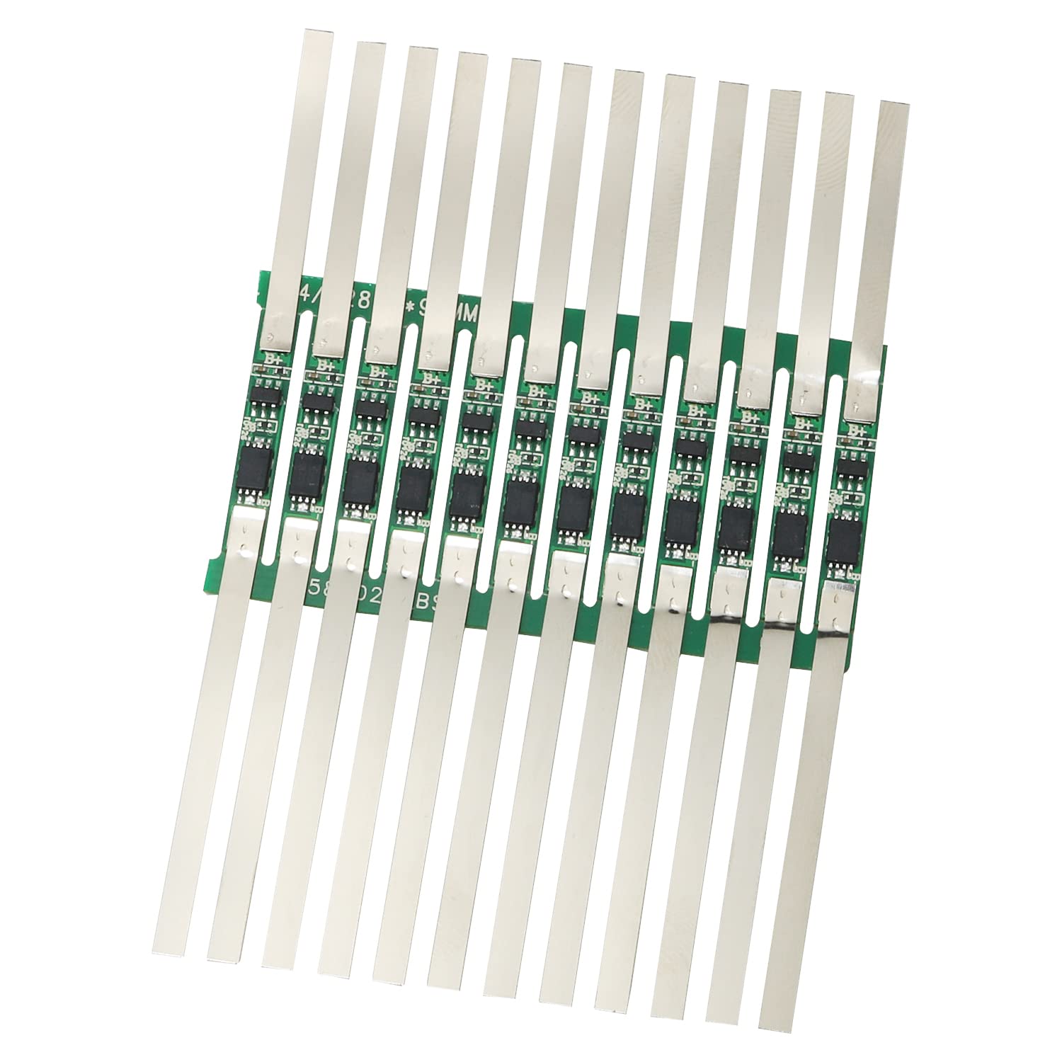 FMHXG 12PCS 2A BMS Protection Board for 1S 3.7V 18650 Li-ion Lithium Battery Cell Kit, DW01+8205