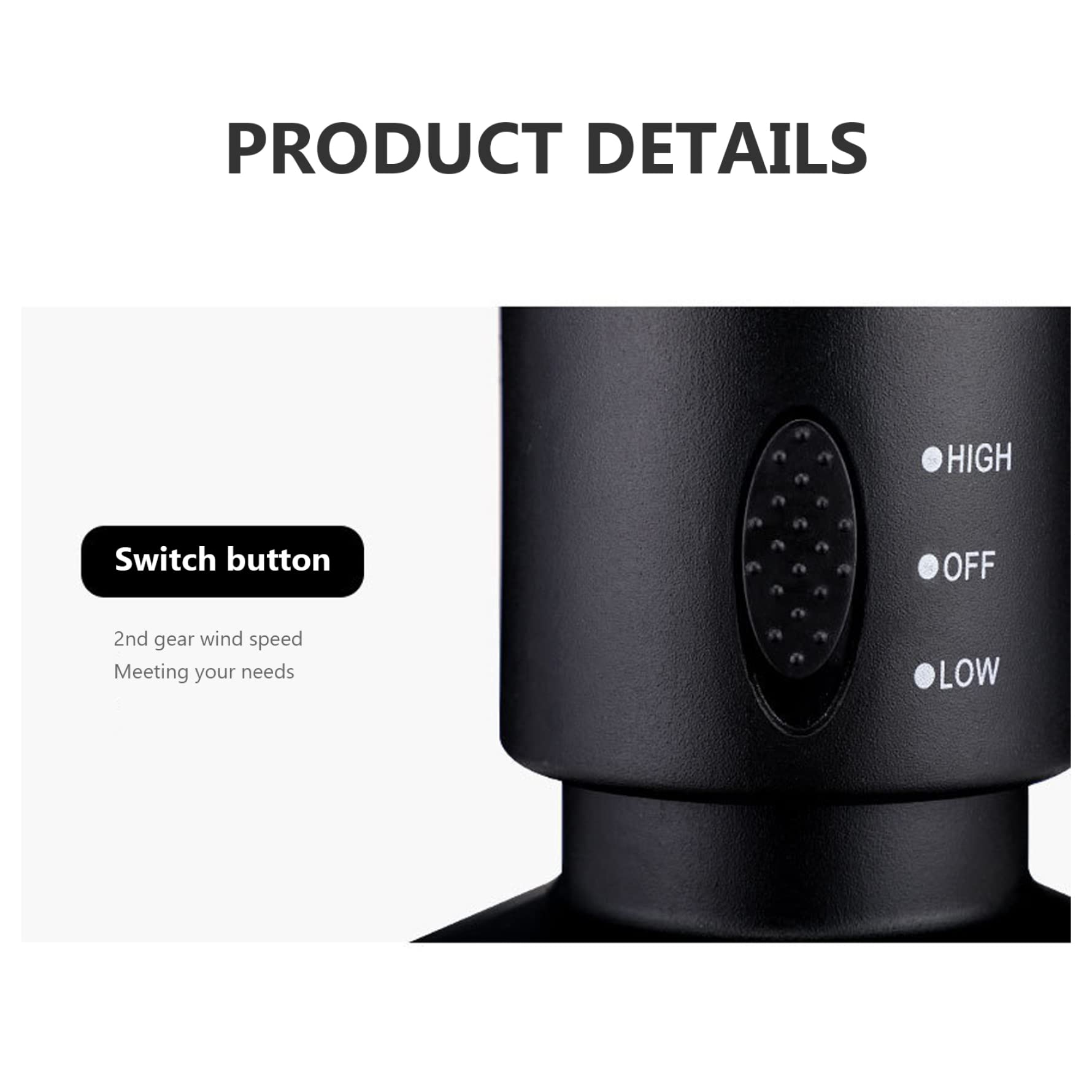 KUYYFDS Desk Fan, Tower Fan Oscillating Floor Fan Bladeless Cooling Fan Portable Vertical Conditioner for Office Home Black