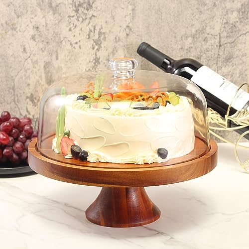 CherHome Square Cake Stand (Wood)