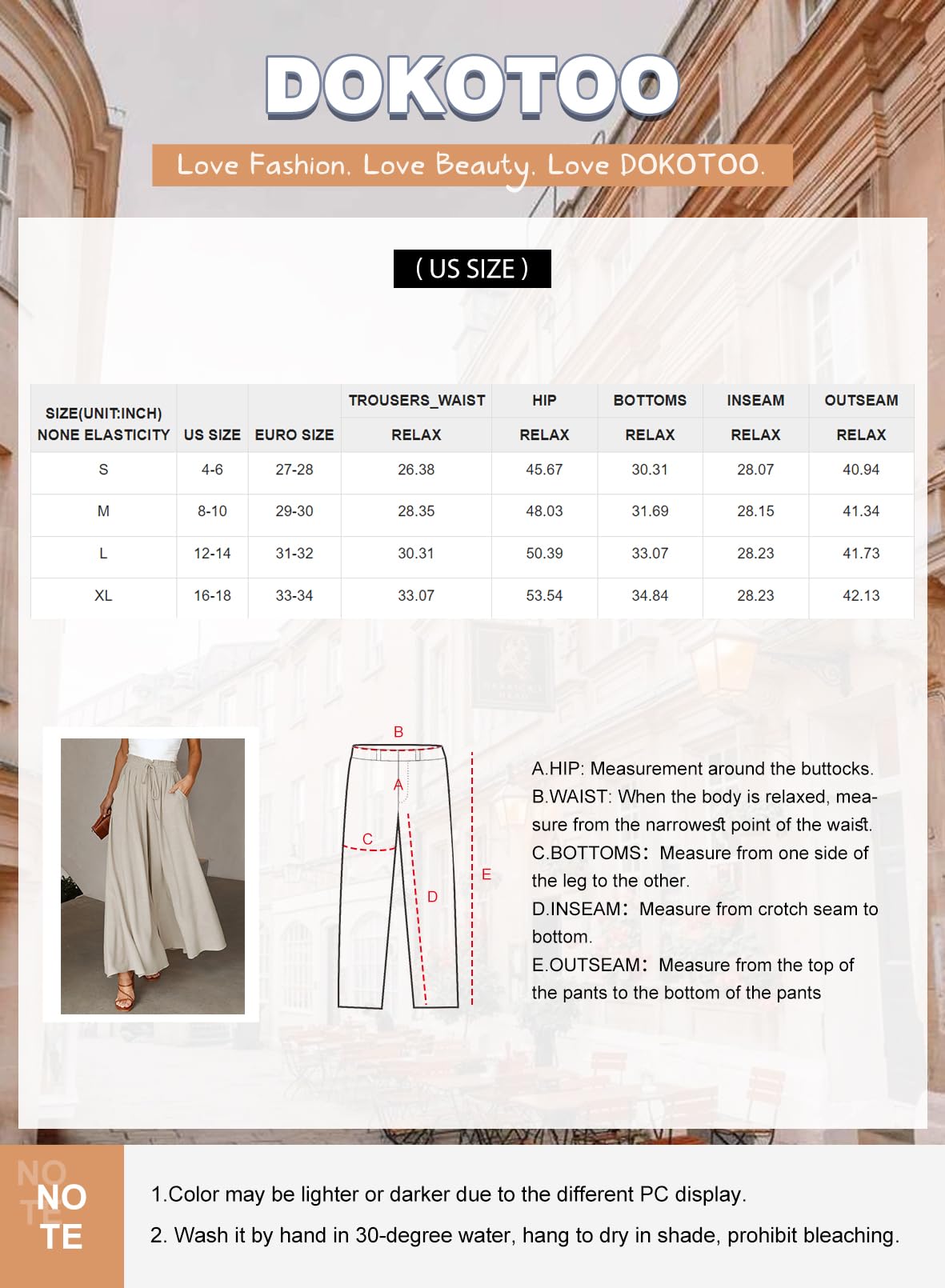 Dokotoo Yoga Pants Stretch Drawstring Tie Elastic Waist Wide Leg Linen Pants for Women Dressy Solid Fall Lightweight Oversize Soft Womens Pants with Side Pockets Light Green XL