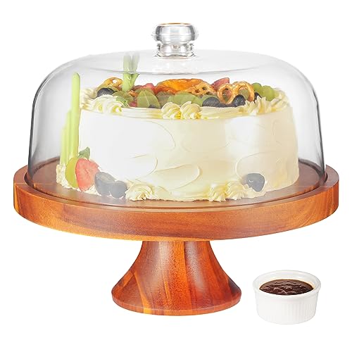 CherHome Square Cake Stand (Wood)