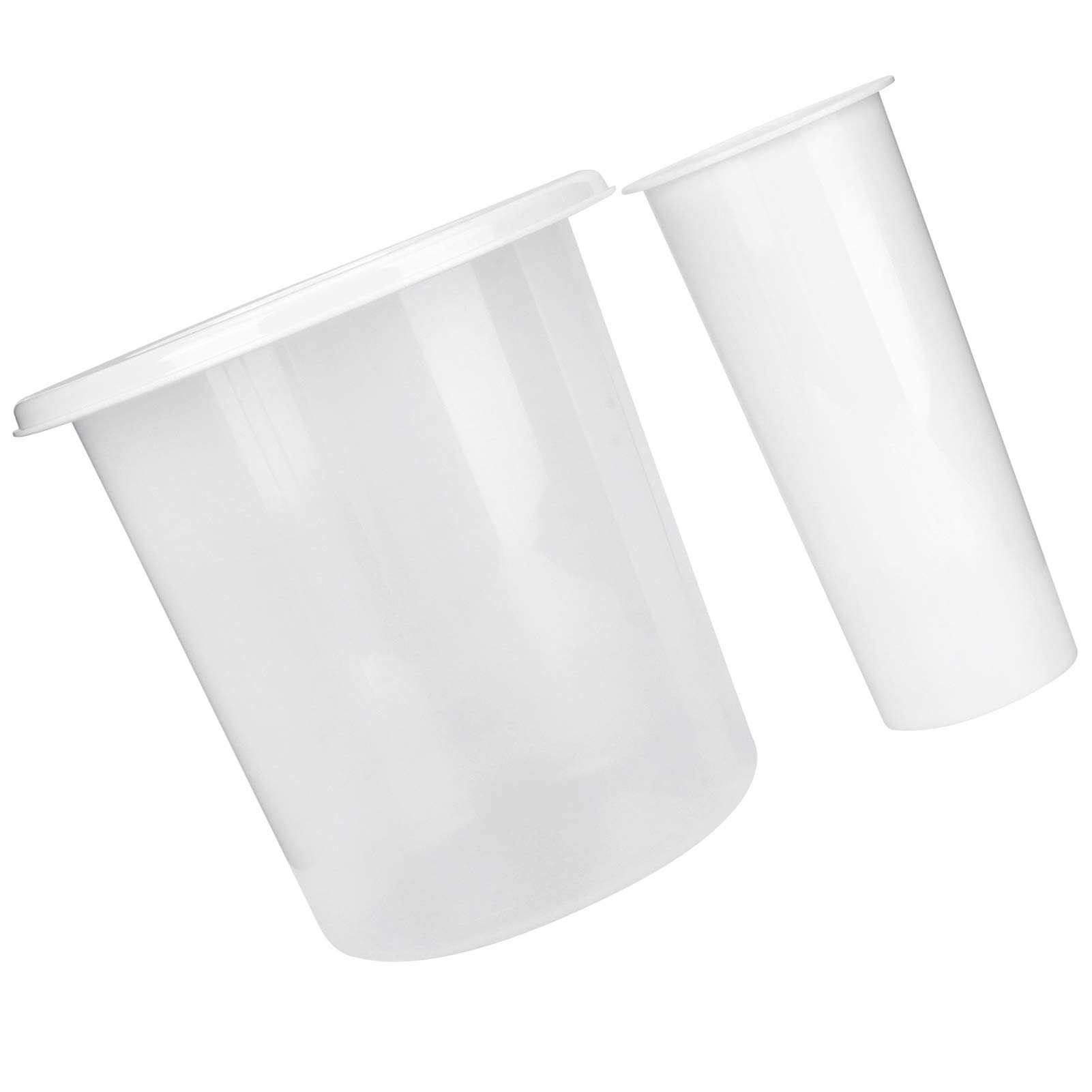 Clear Reusable Shaved Ice Cup for Ice Bucket Refillable Making Model with Lid Champagne Bucket Ice