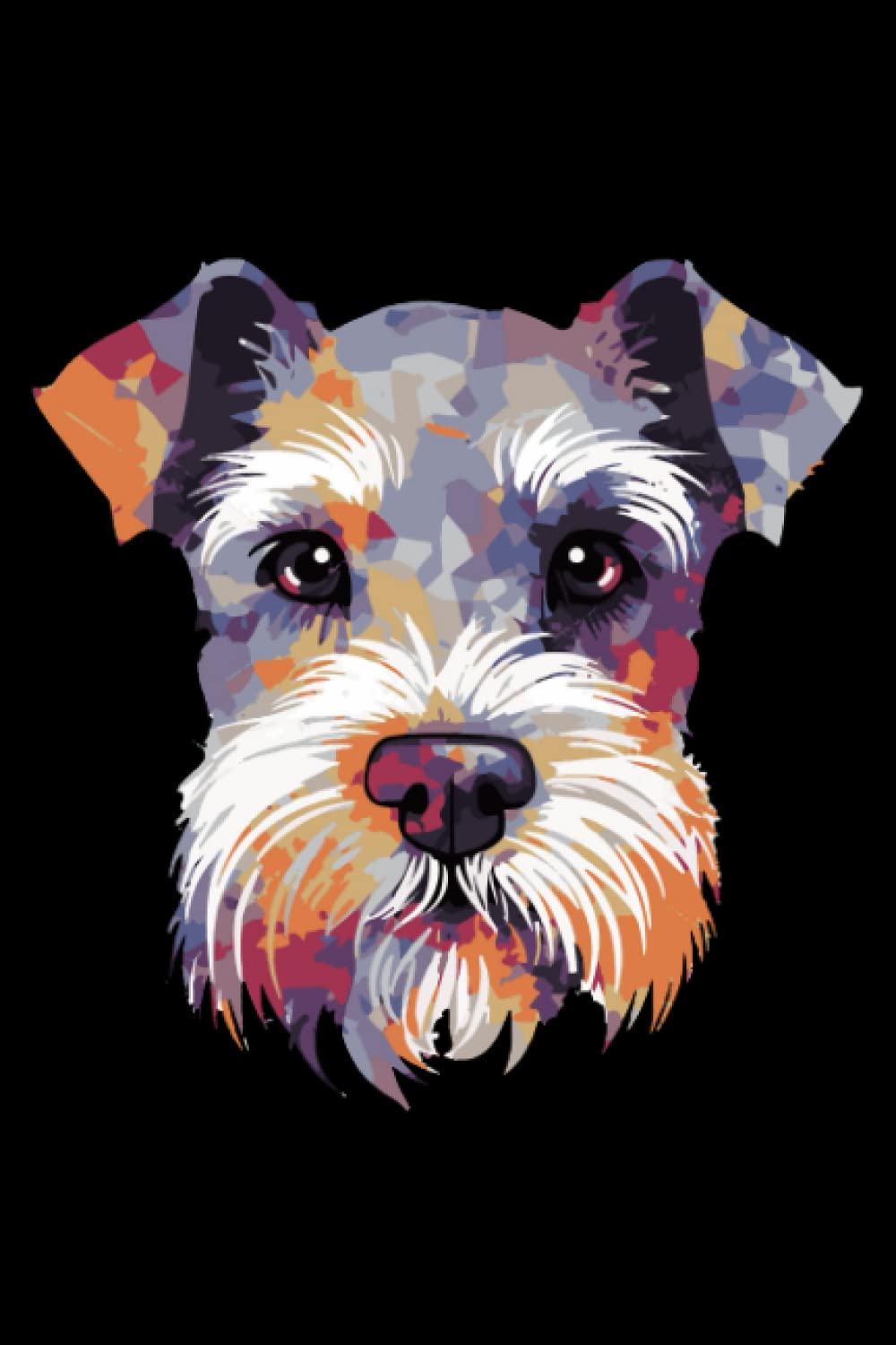 Notebook for a Miniature Schnauzer Dog Lover | 80 Lined Pages For Writing: Wide Ruled Composition Note Pad, Personal Log Book to Write Down Thoughts and Ideas