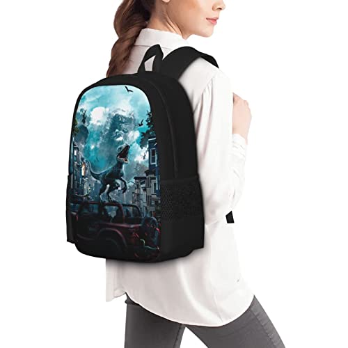 Anime Backpack Dinosaur Backpack For Men Women Teen Cartoon 3d Packback Travel Bag Fans Gifts Backpack