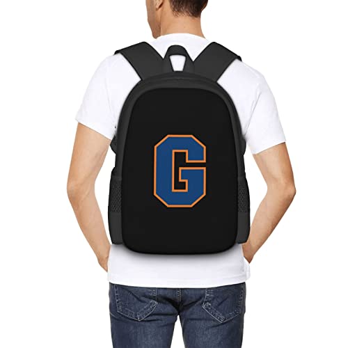 Gettysburg College Big Capacity Travel Hiking Backpack For Girls Boys, Travel Laptop Backpack