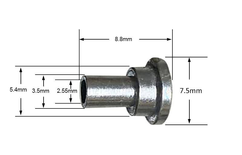 New Front Vent Glass Pivot Rivets & Install Punch Tool L&R Compatible With 1973-1987 C/K R/V Truck, 73-91 Suburban, K5 Blazer, Jimmy