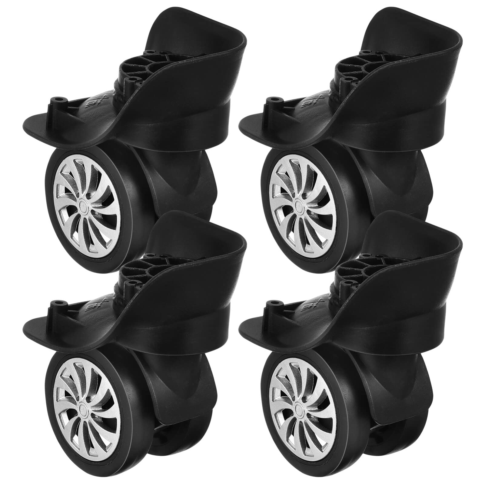 BESPORTBLE Luggage Swivel Wheels, Suitcase Replacement Wheels Swivel Wheel 4Pcs