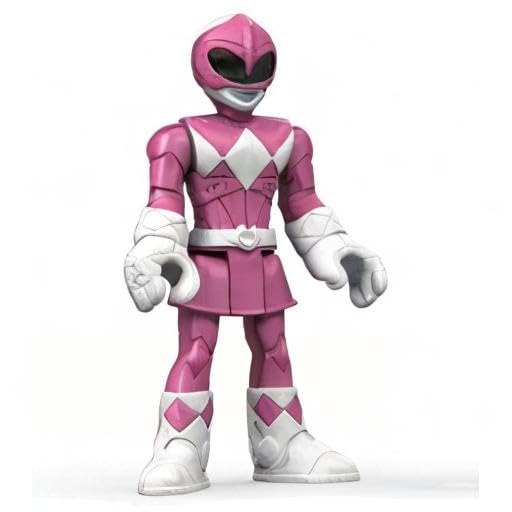 Replacement Figure for Imaginext Power Rangers Playset DFX60 - Pink Ranger and Pterodactyl Zord ~ Replacement Pink Figure Kimberly Ann Hart