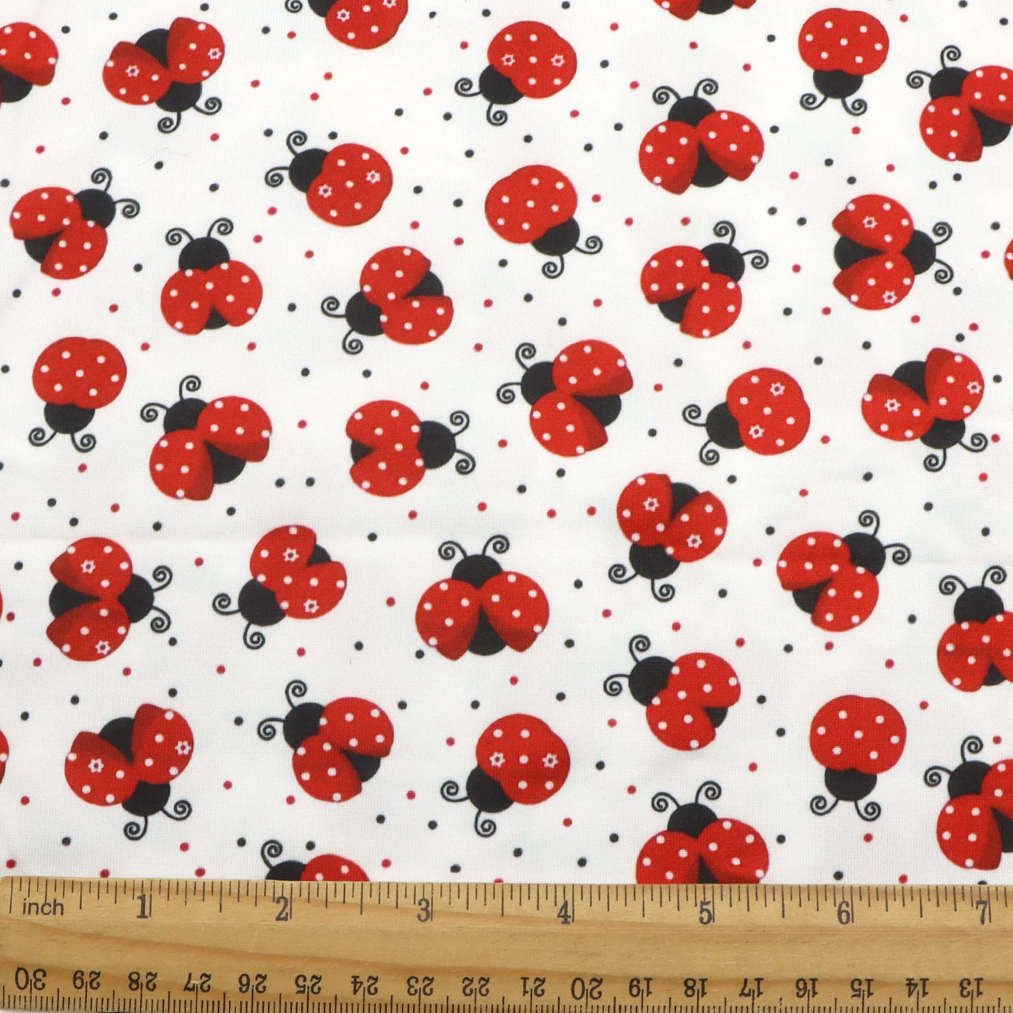 David Angie Printed Double Brushed Polyester Fabric Soft Smooth 4 Way Stretch Knit Fabric by The Yard for Dress Sewing (A)