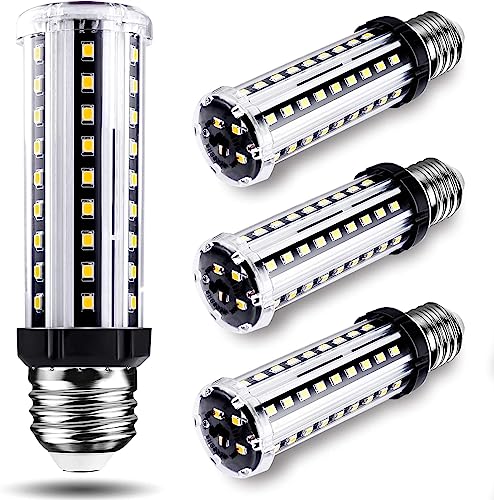 LED Light Bulb 100W Equivalent 1200 Lumen 6500K Warm White 12W LED Corn E26 Light Bulb Base Non-dimmable Ceiling Fan Corn Lighting for Home, Garage, Indoor High Brightness (Daylight White)