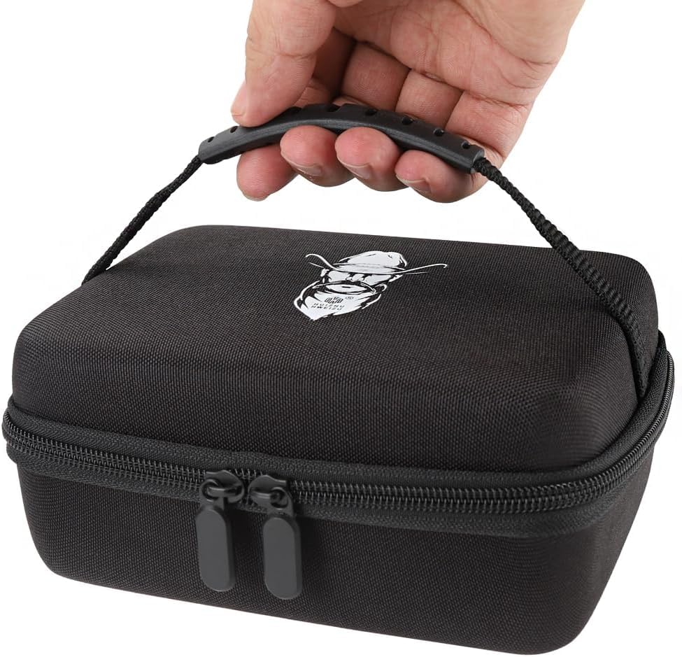HUIZHU EVA Storage case with Elastic Protective Sponge for Storing 5IO pen Battery and Electronics and USB Charger and U disk (Black)