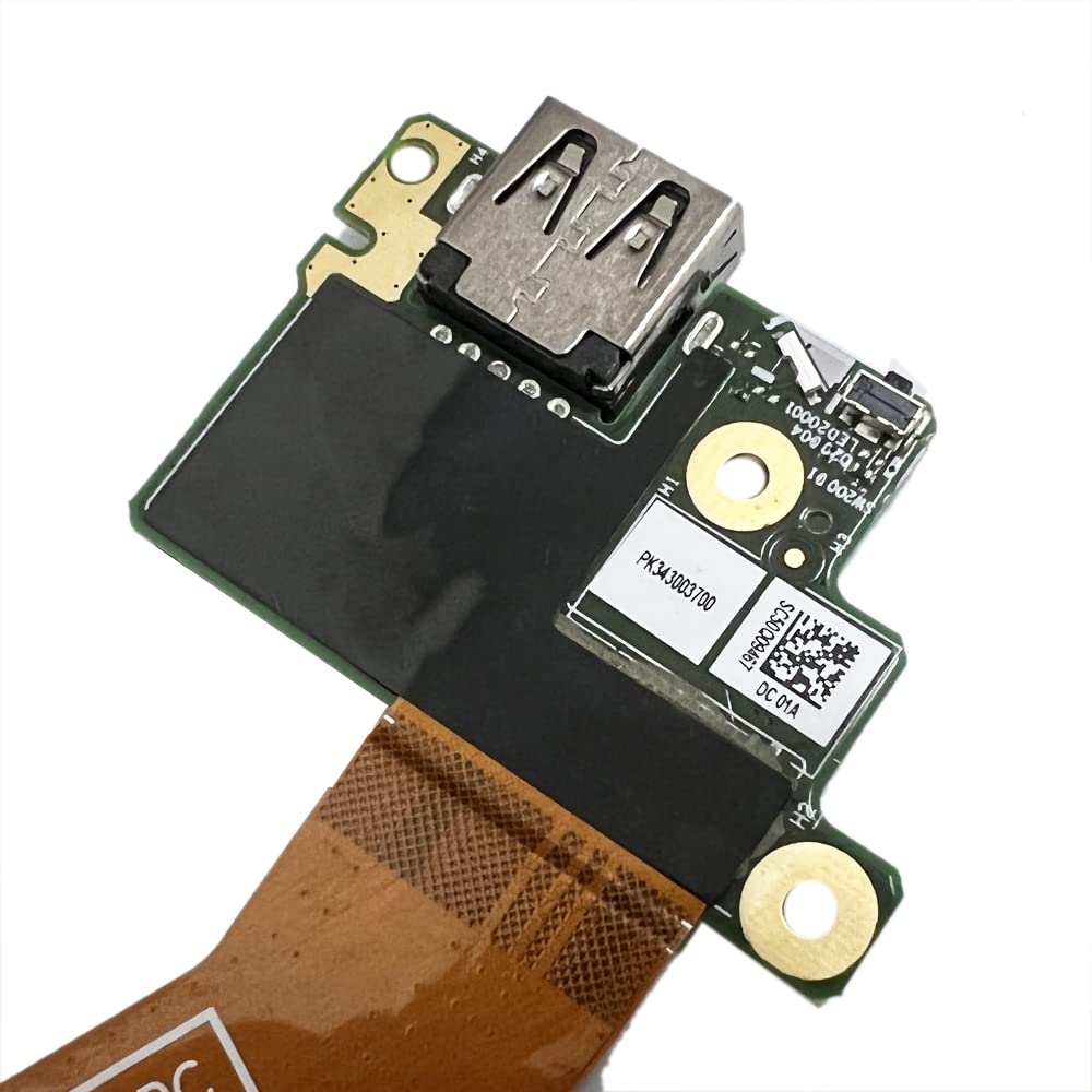 GinTai USB Power Board Replacement for Lenovo ThinkPad X1 Yoga 4th Gen 20QF 20QG 20SA 20SB X1 Yoga 5th Gen 20UB 20UC 00HW567 00HW568