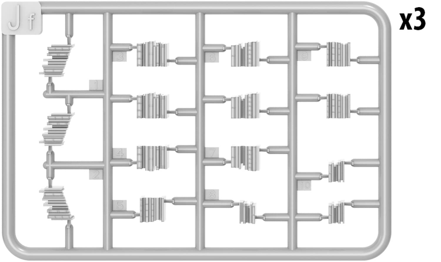 MiniArt Sprue Brothers 1:35 Bookshelves, MIA35654